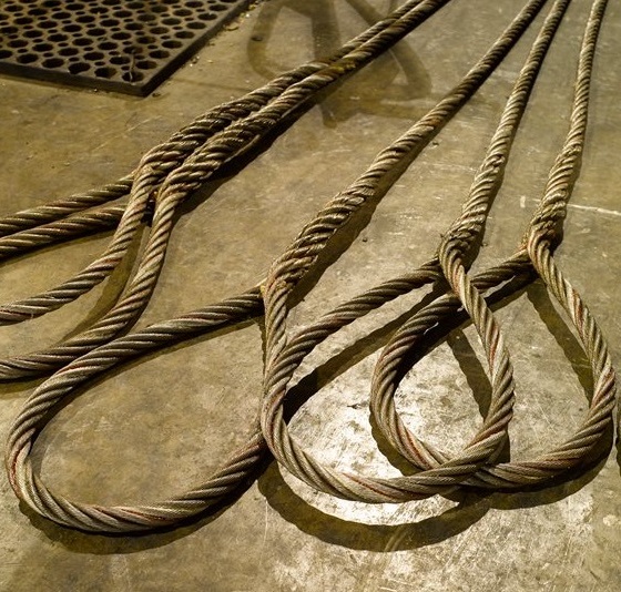 Hand-Spliced Wire Rope Slings | John Sakash Company Inc.